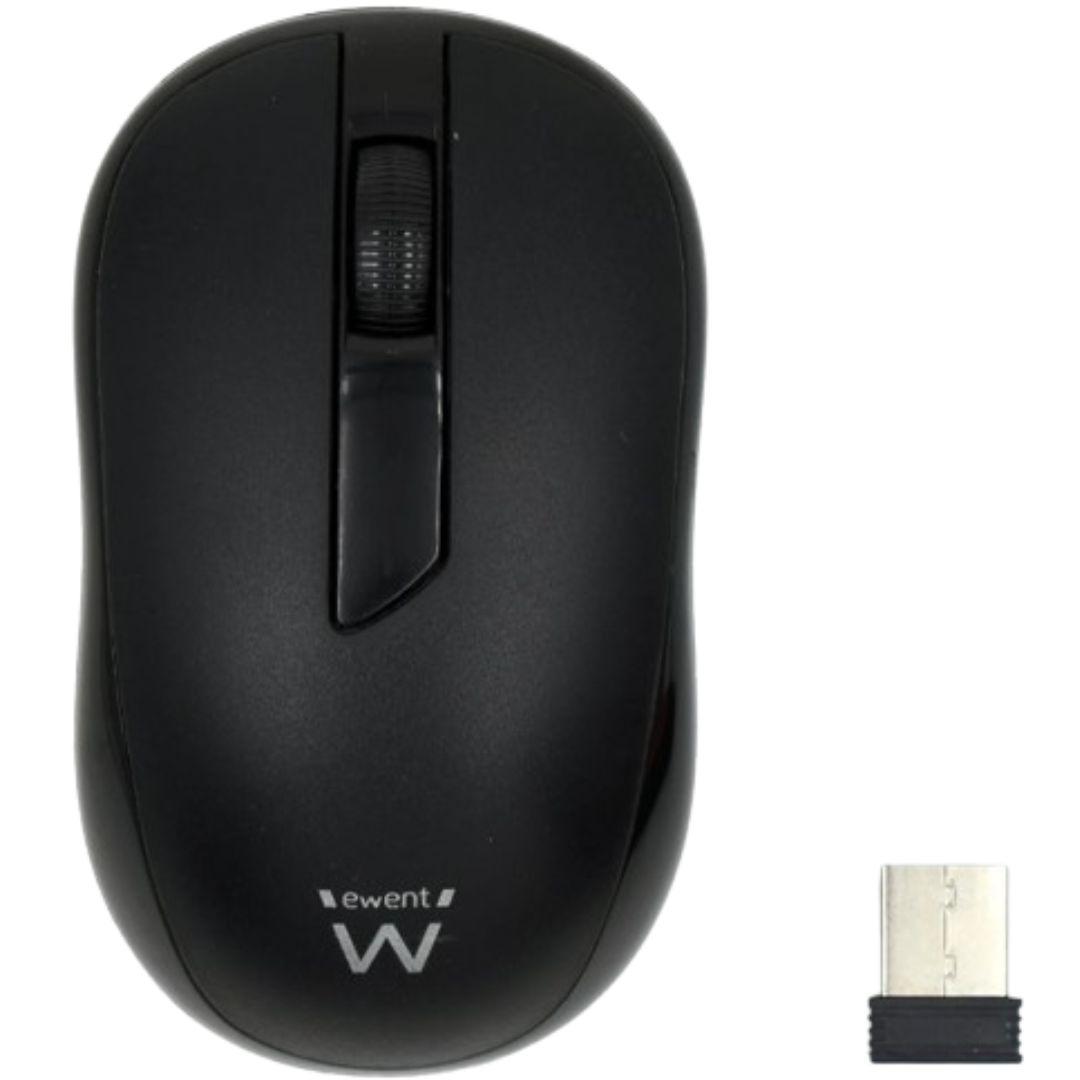 Rato optico sem fio 1000 dpi preto - NCR Angola - NCR Angola
